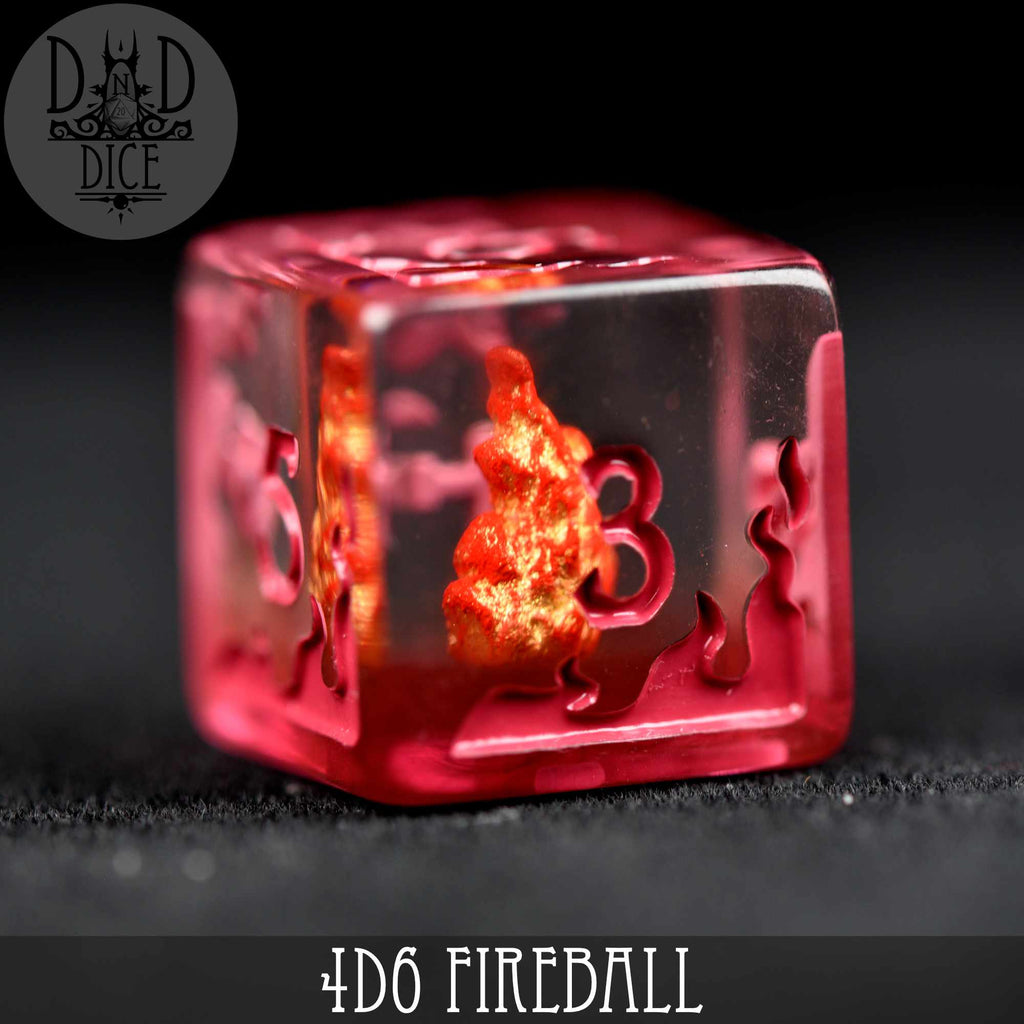 Fireball 4D6 Set