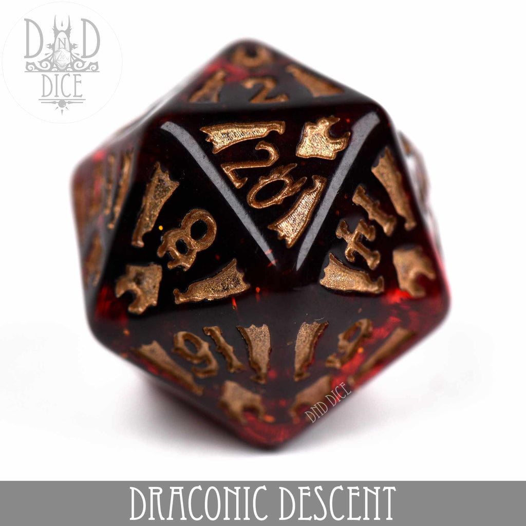 Draconic Descent - 11 Dice Set
