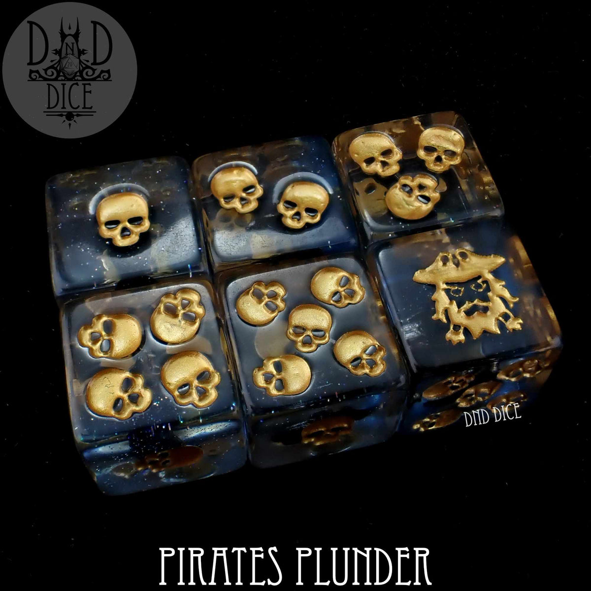 Pirates Plunder - 11 Dice Set